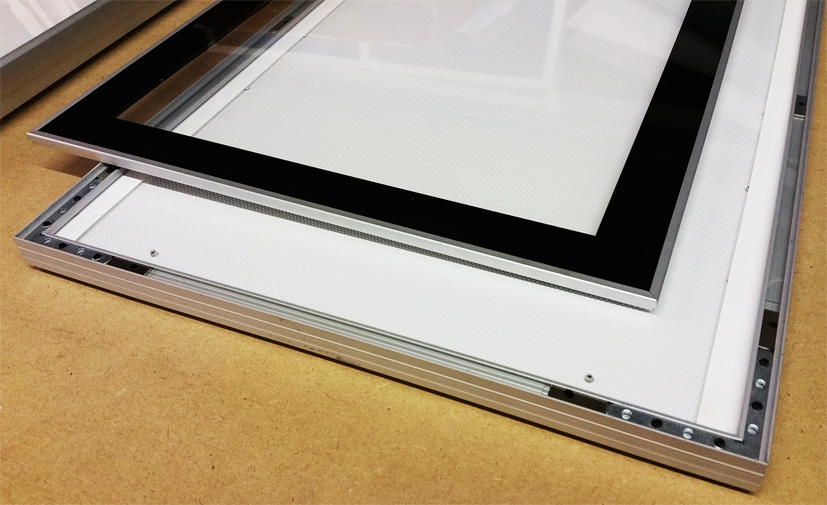 Magnetic Frame LED Light Box | LIGHTBOX DIRECT